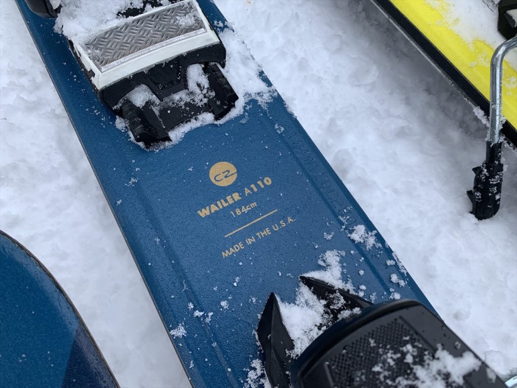 【スキー試乗】dps Alchemist Wailer 110 C2 - kuma's activity log